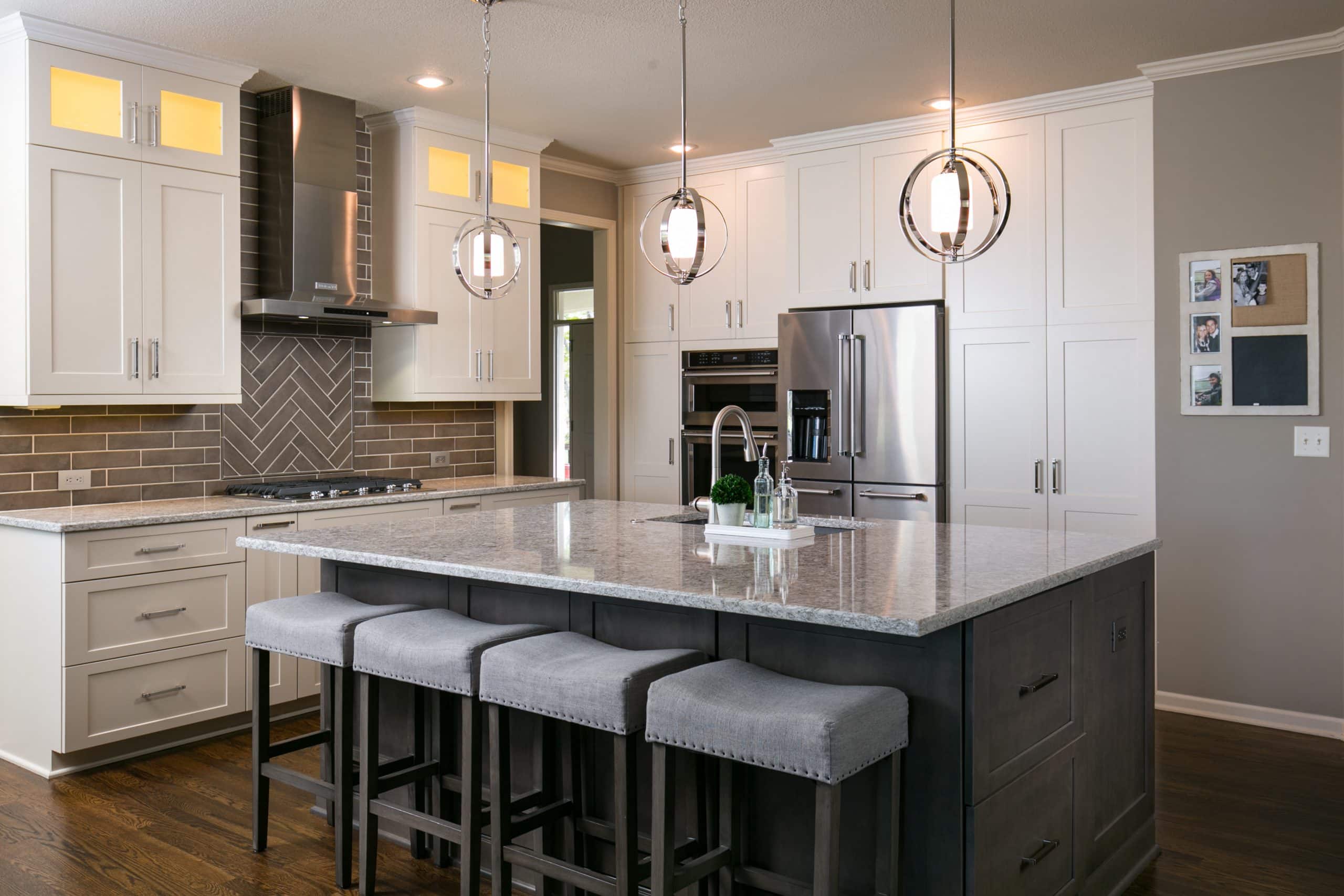 A Renovated Kitchen Transforms a Home Built in early 2000’s