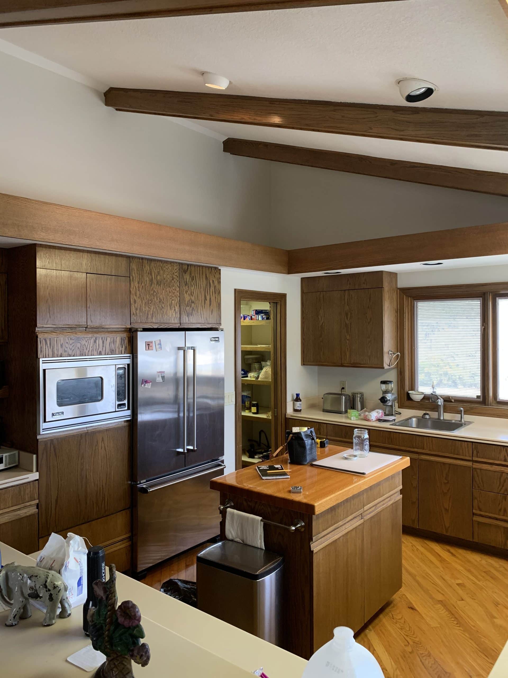 Mid-Century Modern Farmhouse Kitchen - Home Remodeling Kansas City