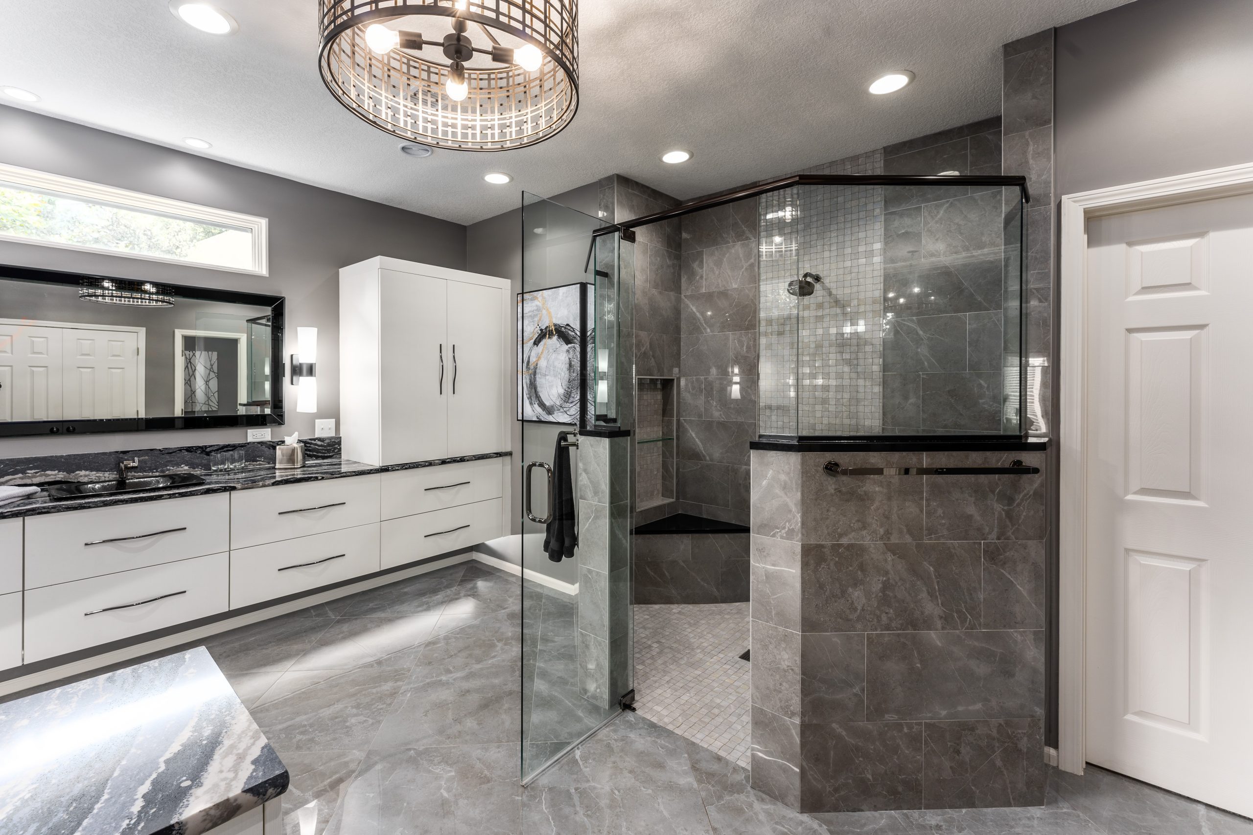 West 146th Place Primary Bathroom - Kansas City | Home Remodeling Kansas City